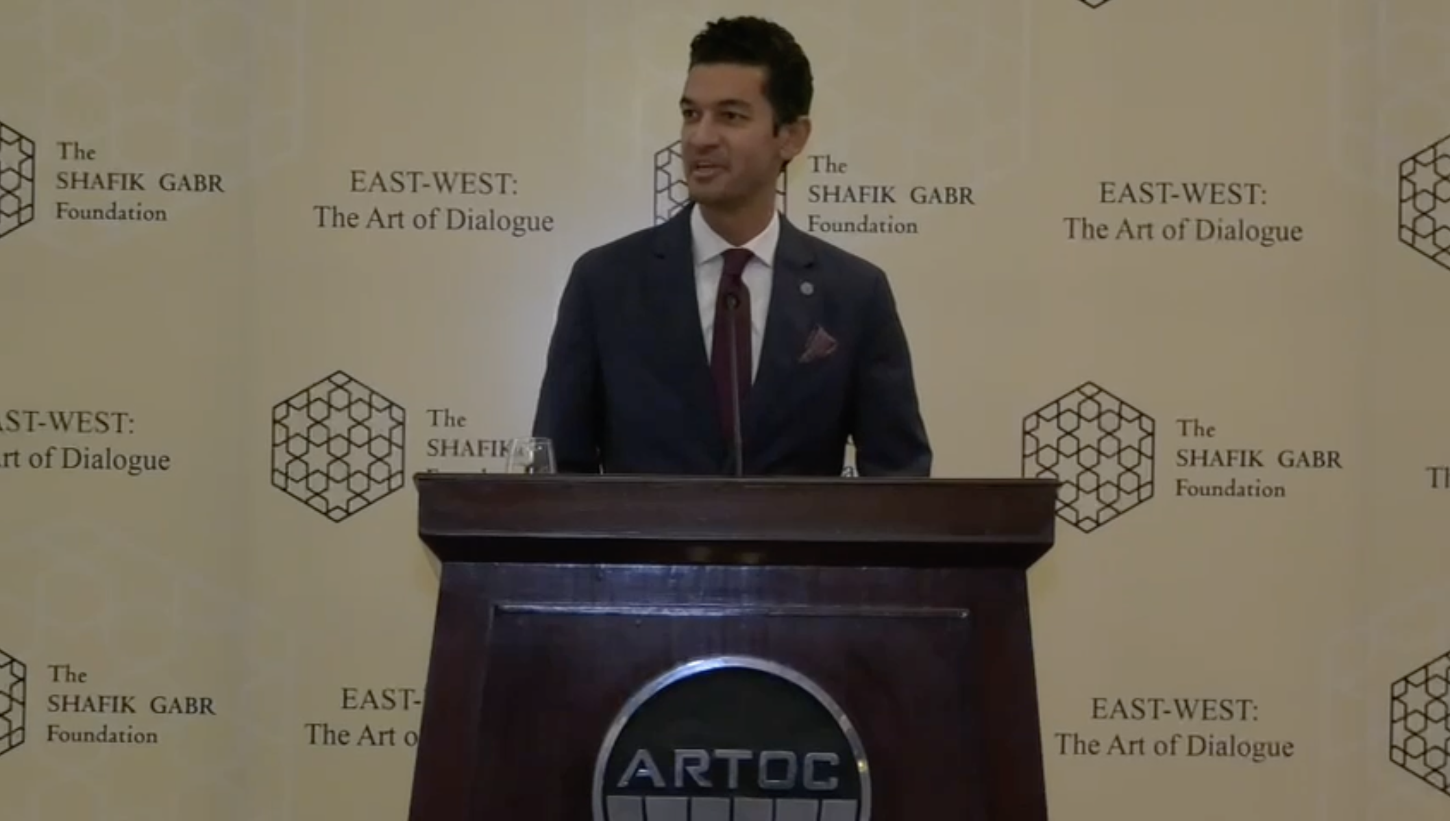 2025 Gabr Fellowship Reception Dr. Amr Seda Speech | East-West: The Art ...
